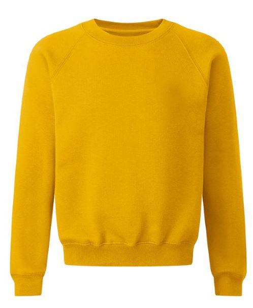 South Wellfield First School Sweatshirt Gold (Beezer) - Buy School ...