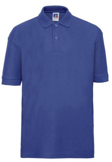 Polo Shirt Royal (Russell J539B) - Buy School Uniform and Workwear from ...